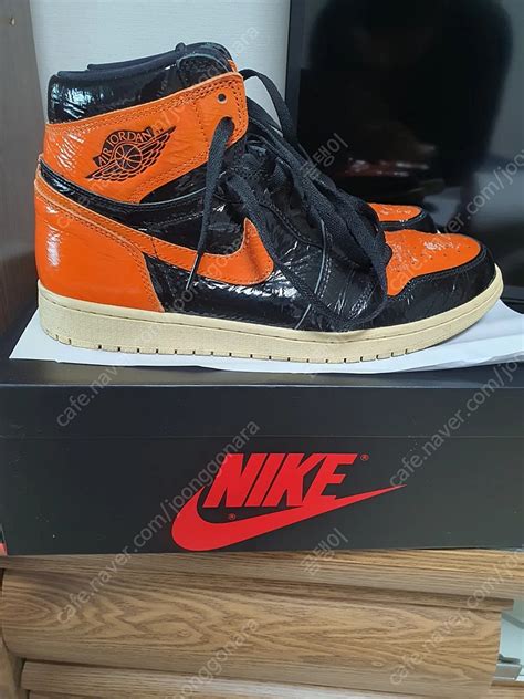 [290]조던1 백보드3 0 운동화 중고나라