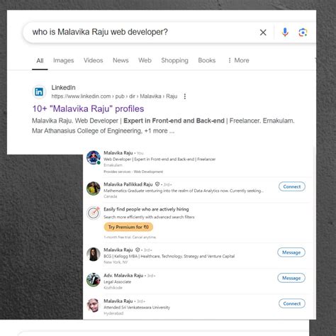 Malavika Raju On Linkedin Seo Webdeveloper Topsearch Searchranking Digitalpresence