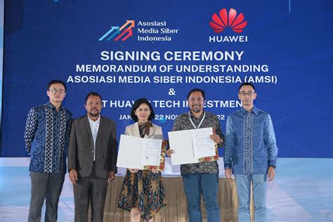 Huawei Dan Amsi Jalin Sinergi Untuk Kecakapan Digital Di Indonesia