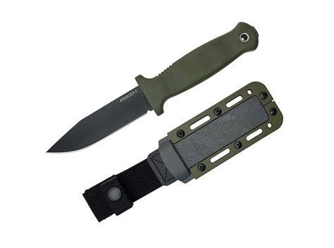 Demko Knives Armiger 4 Clip Point 80crv2 Tpr Od Green Meister Messerch