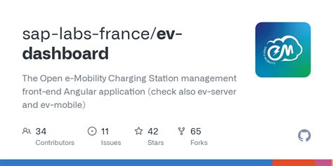 GitHub Sap Labs France Ev Dashboard The Open E Mobility Charging Station Management Front End