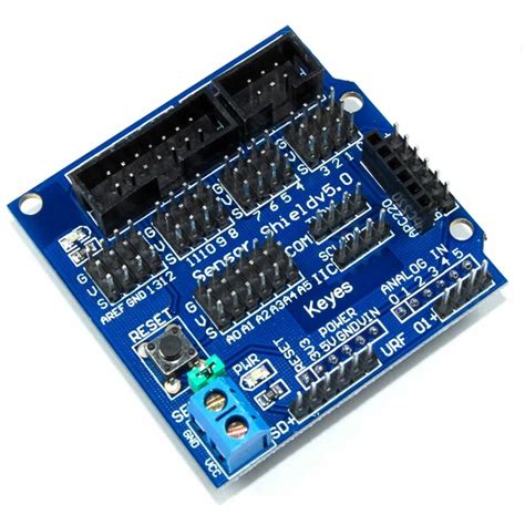 KEYES I O CAPTEUR Bouclier Pour Arduino Uno EB V LCD Iic Bleu SD EUR PicClick FR