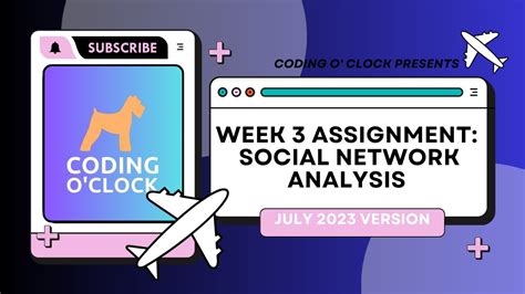 nptel week 3 assignment social network analysis july 2023 youtube