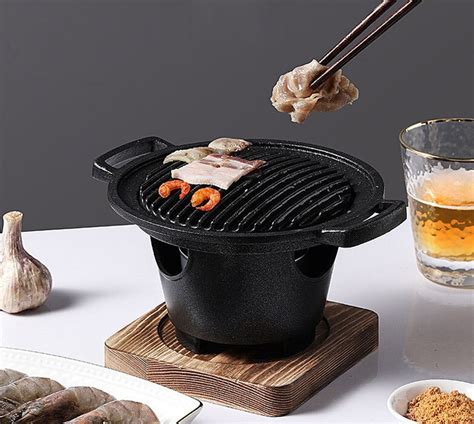 Smokeless Household Small Indoor Carbon Oven Bbq G Grandado