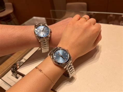 [ 리뷰 ] 예물시계로 좋은 오메가 아쿠아테라 롯데백화점 동탄점 오메가 네이버 블로그
