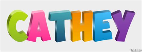 Cathey Multi Color For The New Year Text Effect Generator