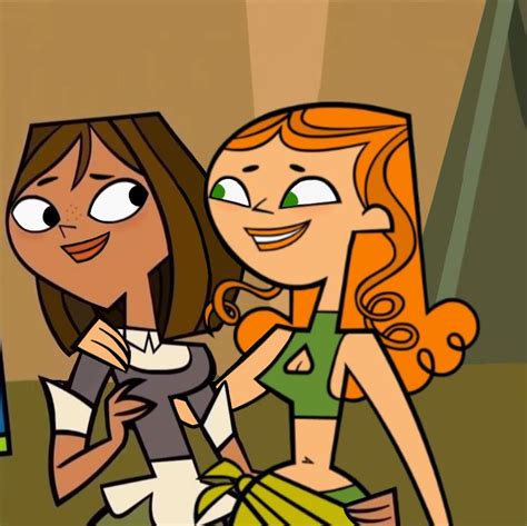 Izzney Izzy X Courtney Total Drama Island Drama Tv Series Joshua
