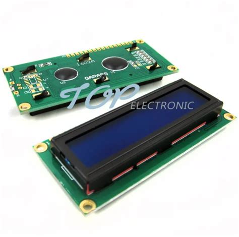 1602 16x2 Character Lcd Display Module Hd44780 Controller Blue Blacklight £346 Picclick Uk