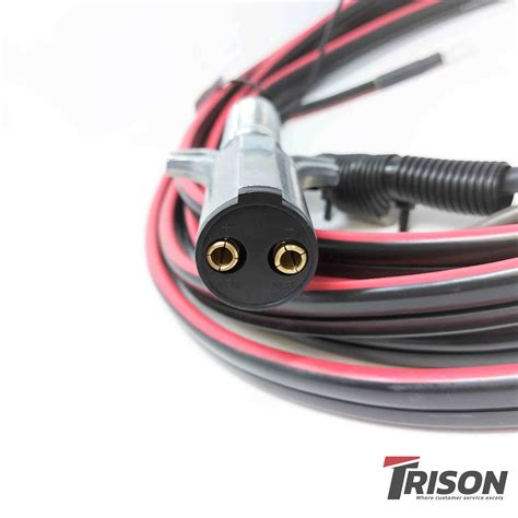 Truck Wiring Assembly Plug With Horizontal Pins Trison Tarps Inc