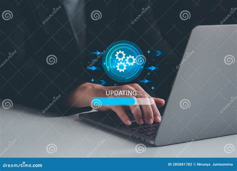 operating system upgrade concept installation app and software update