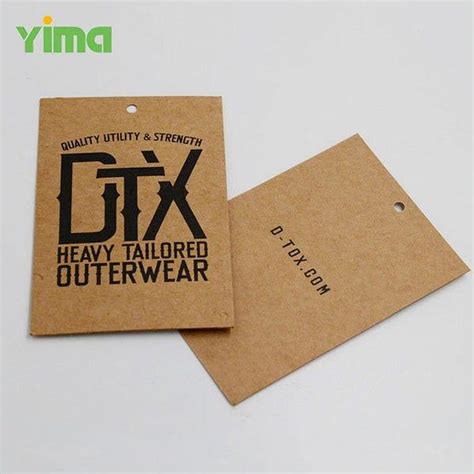 What Is Recycled Paper Hang Tag Yima