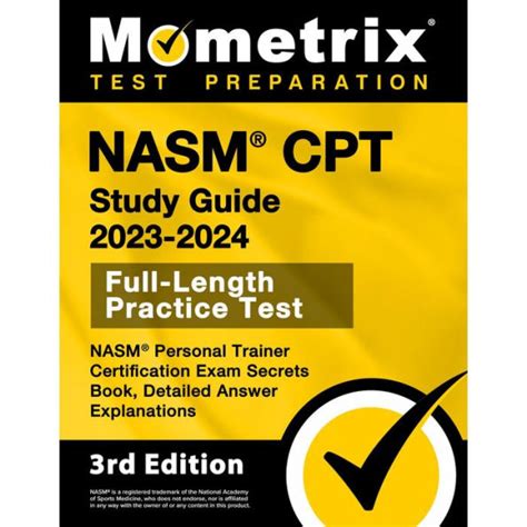 NASM CPT Study Guide 2023 2024 NASM Personal Trainer Certification Exam Secrets Book Full