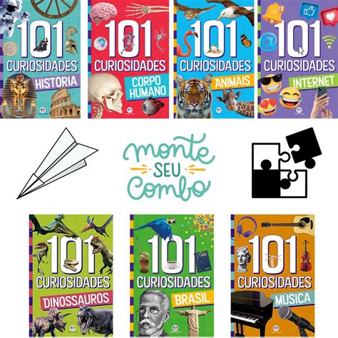 Coleção 101 Curiosidades Ciranda Cultural Shopee Brasil
