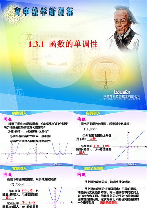 函数的单调性ppt模板下载 编号qvknnrpy 熊猫办公