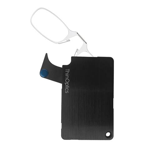 Readers Black Flashcard Wallet Thinoptics Readers And Reading Glasses