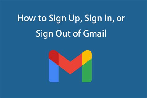 gmail 로그인 gmail에서 가입 로그인 또는 로그 아웃하는 방법 minitool 컴퓨터 지식 php cn