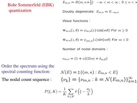 ppt counting nodal domains the sequence of nodal counts powerpoint