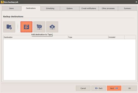 Backup To Tape Lto With Iperius The Simple And Secure Software