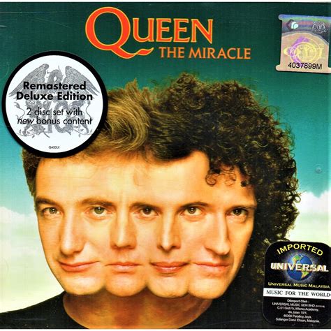 Queen The Miracle [ Remastered Deluxe Edition 2 Cd With New Bonus