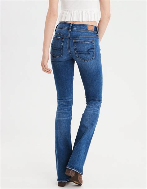 Kick Bootcut Jean Brilliant Blue American Eagle Outfitters Womens
