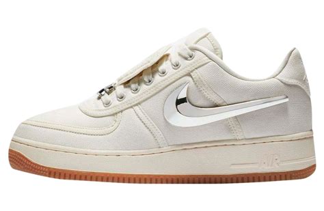 Travis Scott X Nike Air Force 1 Low Sail Aug 2018 Aq4211 101