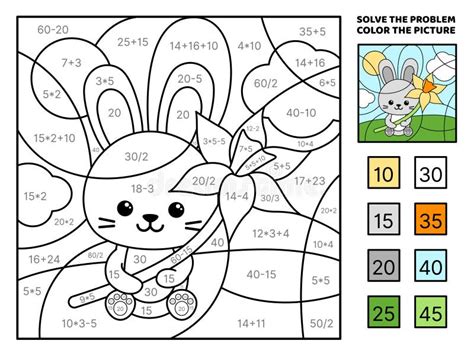 Coloring Division Worksheets Halloween Math Worksheets