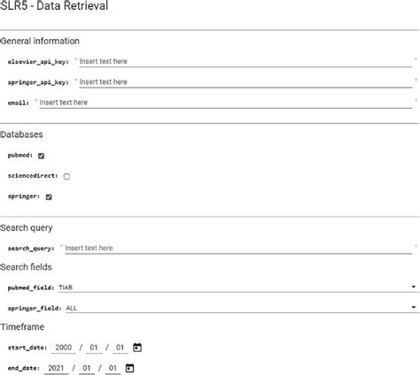 Data Retrieval Graphical User Interface Download Scientific Diagram