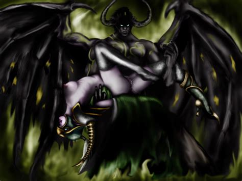 Rule 34 Black Hair Female Illidan Stormrage Maiev Shadowsong Male