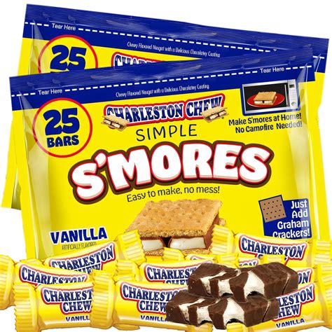 Charlstonchews Smores Candy Smores Kit 50 Count Bulk