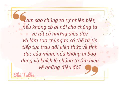 Tại sao nữ giới nên nói nhiều hơn về sex