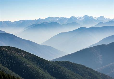 Nature Background Nature Wallpaper Layers Of Blue Mountain Ranges