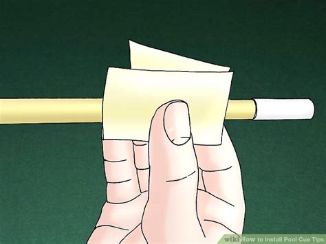How To Install Pool Cue Tips 14 Steps With Pictures WikiHow