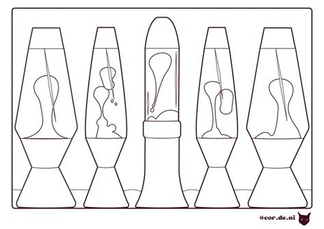 Lava Lamp Coloring Page In 2025 Coloring Pages Coloring Books Lava Lamp