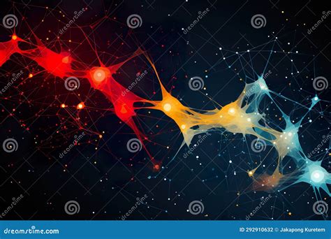 Abstract Background Functions Of Complex Networks Stock Illustration Illustration Of
