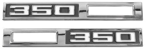 Emblem Kit 1969 El Camino 350
