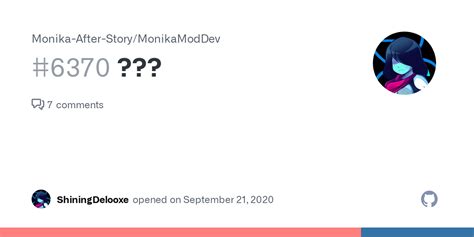 Issue 6370 · Monika After Storymonikamoddev · Github