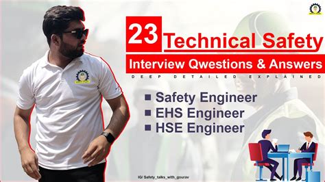 Top 23 Basic Safety Engineer Interview Questions And Answers Safety