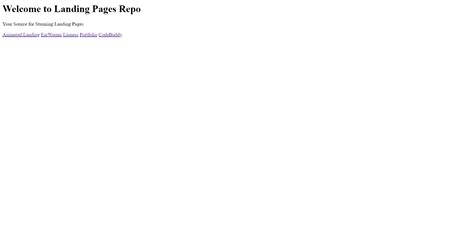 landing page · issue 19 · 0silverback0 landingpages · github