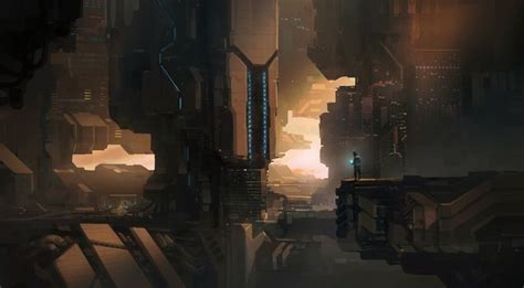 Daniel Liang Kai Fine Art Fine Art Environment Design Concept Art