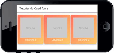 Uso de ion grid ion row e ion col en Ionic con CSS Personalizado Desarrolladores de páginas
