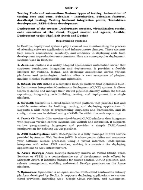 Devops Unit 5 Pdf Virtualization Dynamic Web Page