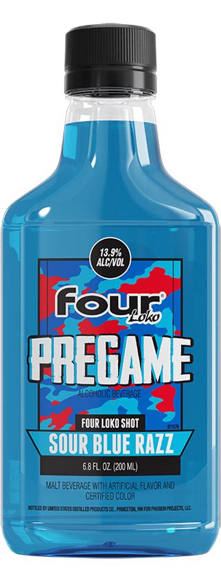 Sour Blue Razz Four Loko