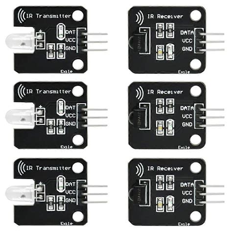 Kit De Módulo Sensor Transmisor De Infrarrojos Con Receptor De