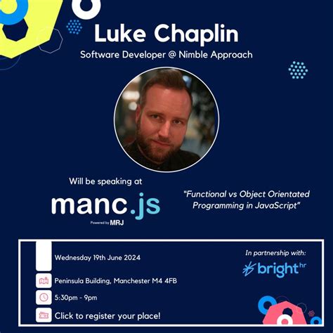Luke Chaplin On Linkedin ⭐️⭐️ Mancjs Summer Edition Brighthr ⭐️⭐️ Wed Jun 19 2024 550 Pm