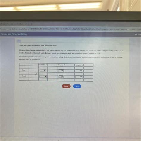 [free] select the correct answer from each drop down menu chris