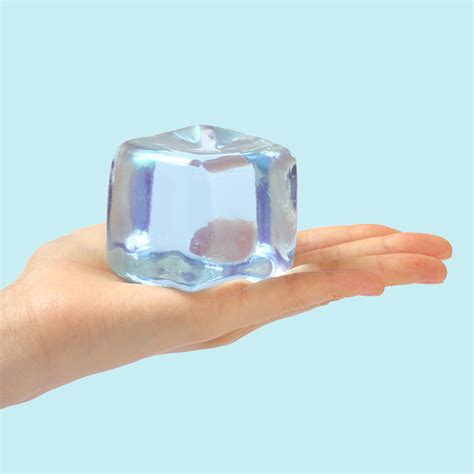 170g Crystal Blue Ice Cube Taba Squishy Fufusquishy
