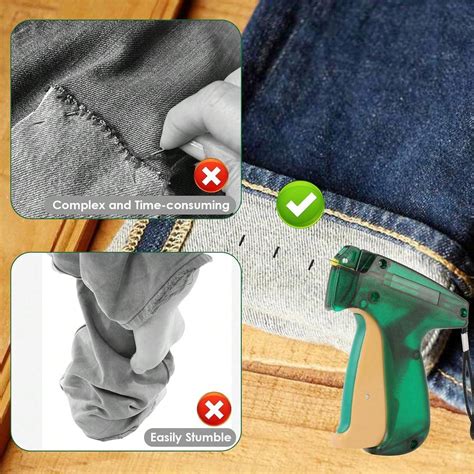 1 Set Tagging Gun Kit Quick Clothing Fixer Upgraded Micro Tagging Gun Fasteners Kit Tag Gun