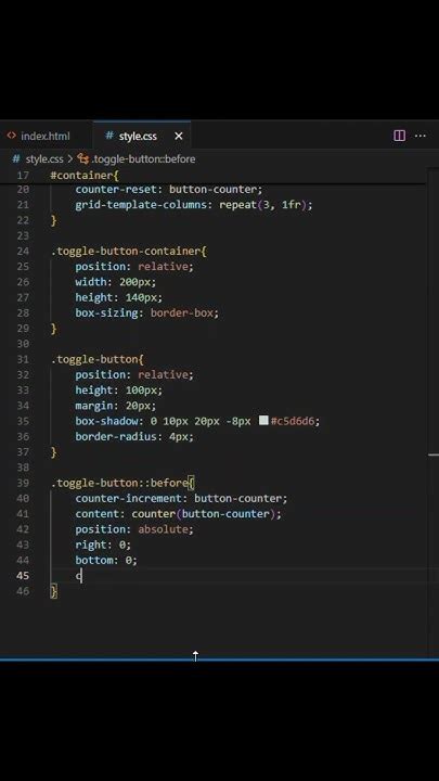 make toggle button by html and css htmlcss html5 cssanimation