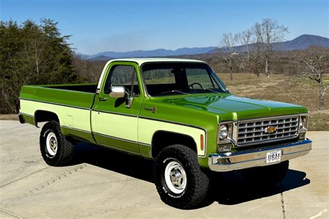 No Reserve 6 0l Vortec Powered 1976 Chevrolet K10 Cheyenne 4×4 For