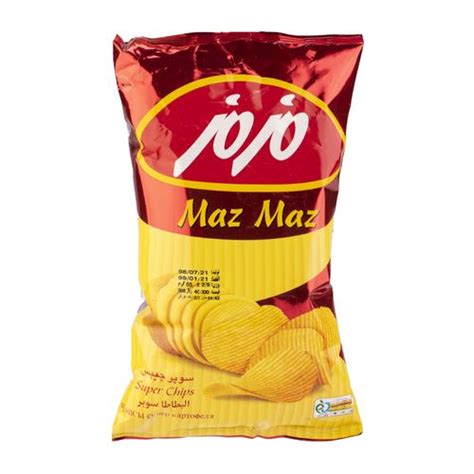 قیمت و خرید عمده چیپس سوپر چیپس متوسط مزمز 60 گرمی افق کوروش